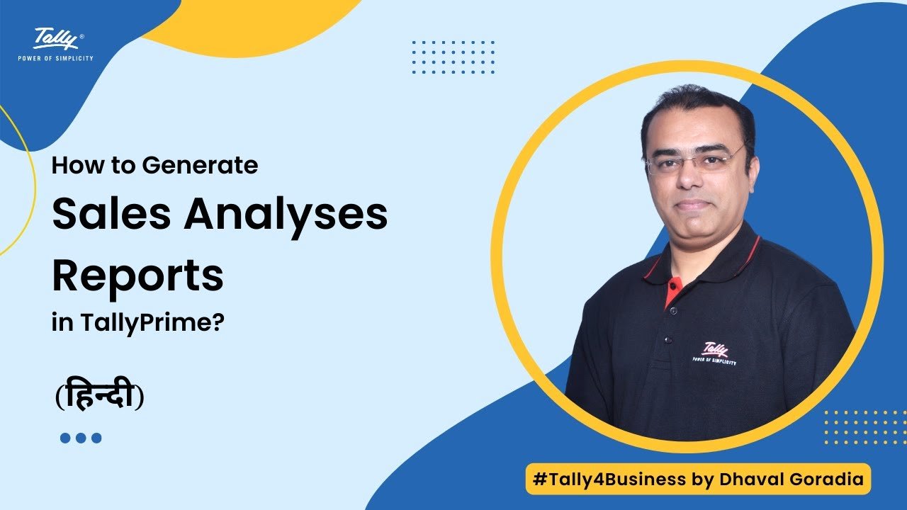 How to Generate Sales Analyses in Tally Prime? - Tally4Business by ...